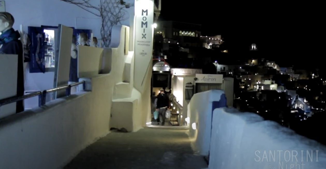 The Santorini Project : Adoring Santorini by night! - Action in Greece